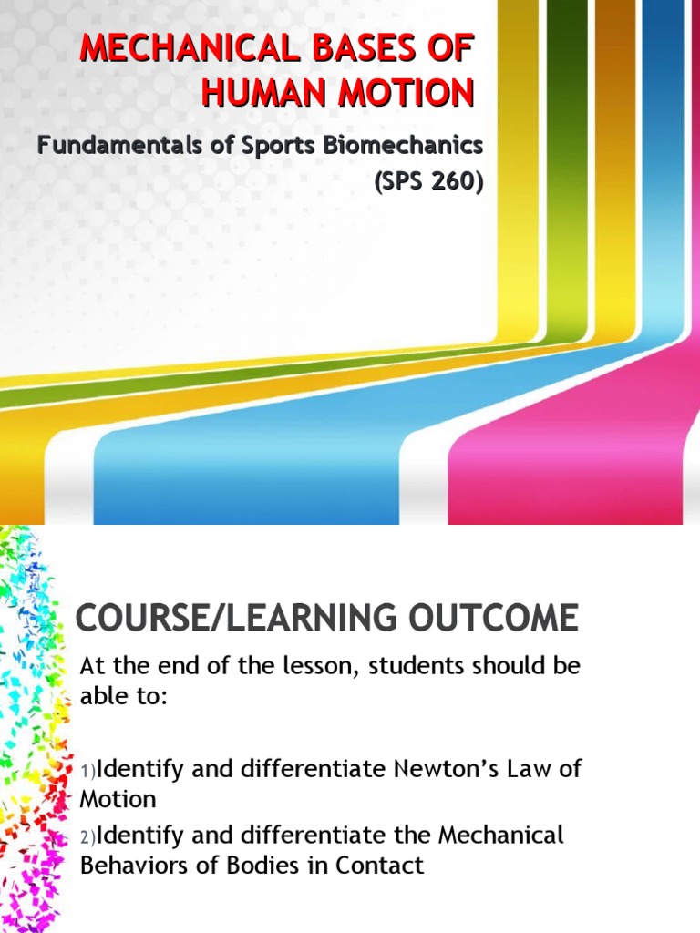 Newton's Laws & Biomechanics Basics | PDF | Force | Friction