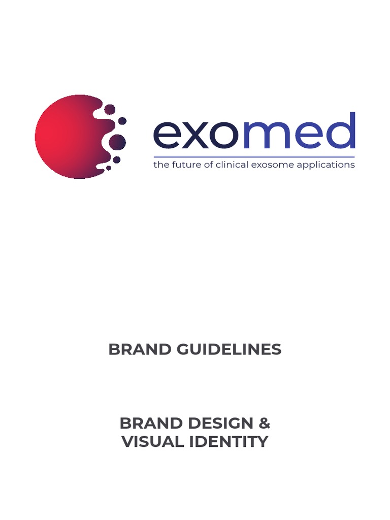 Exomed Brand Identity Overview | PDF | Typography | Logos