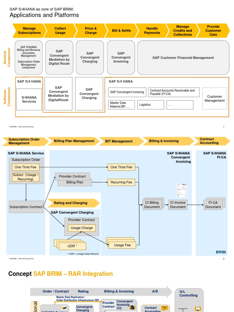 BRIM - Overview - by SAP | PDF | Subscription Business Model | Invoice