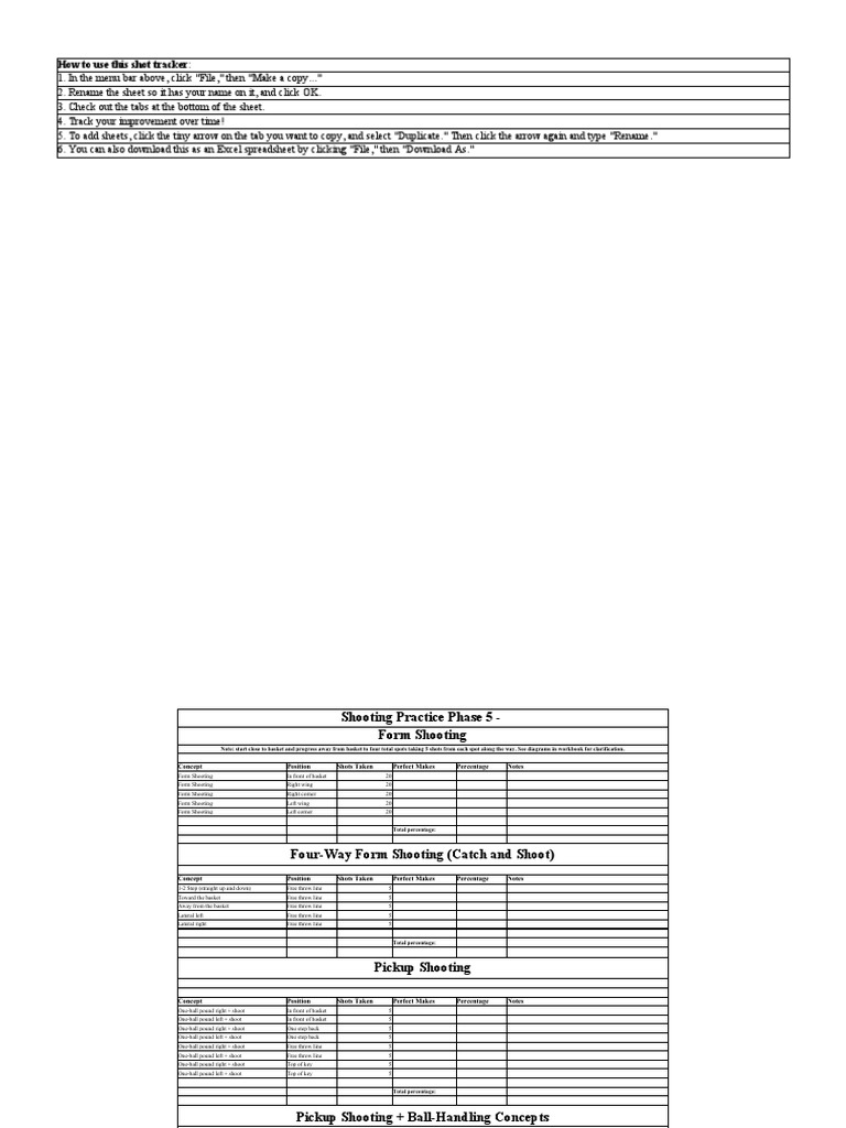 Basketball Shot Tracking Guide | PDF | Computing | Software