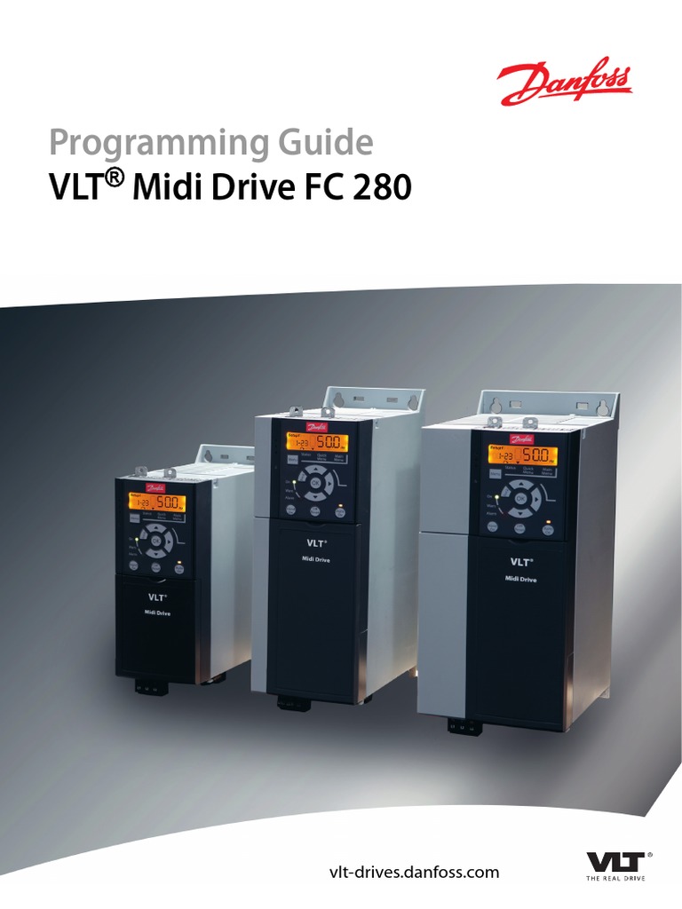 VLT® Midi Drive FC 280 Programming Guide | PDF | Electric Motor | Mains Electricity