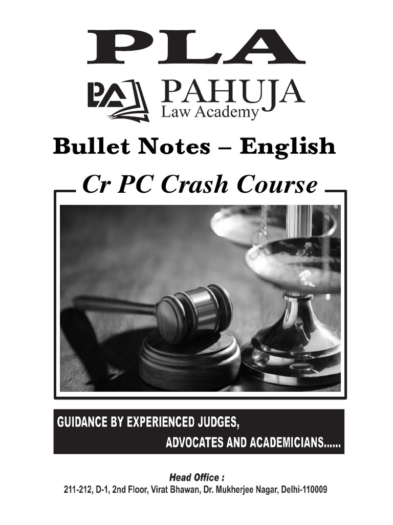 CRPC Overview and Key Provisions | PDF | Bail | Magistrate