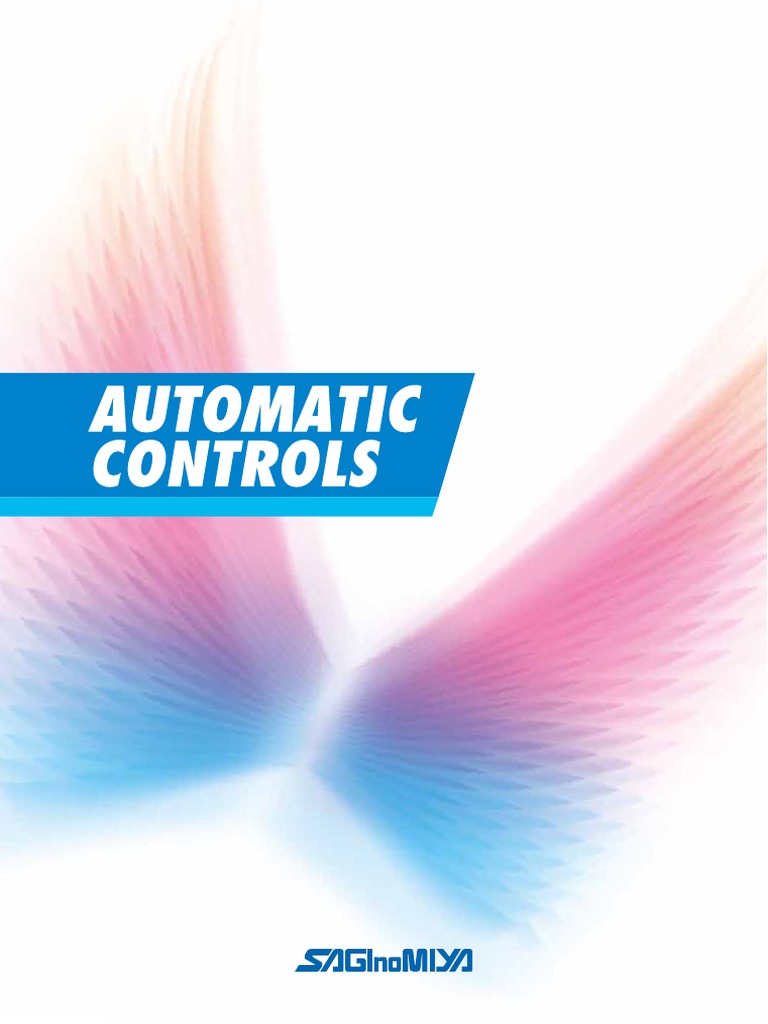 Saginomiya Automatic Controls | PDF | Valve | Thermostat