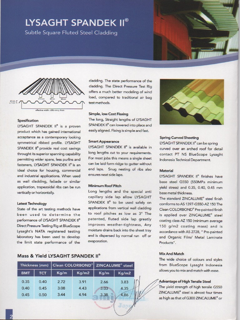 Brosur Spandek II 2 | PDF