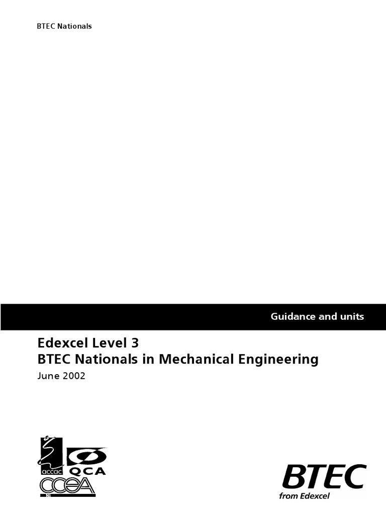 BTEC - Guidance & Units (Nat Mech Eng) | PDF | Vocational Education ... BTEC - Guidance & Units (Nat Mech Eng) | PDF | Vocational Education ...