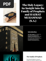 Family Tree of Prophet Adam To Muhammad Saw | PDF | Muhammad | Prophets ...