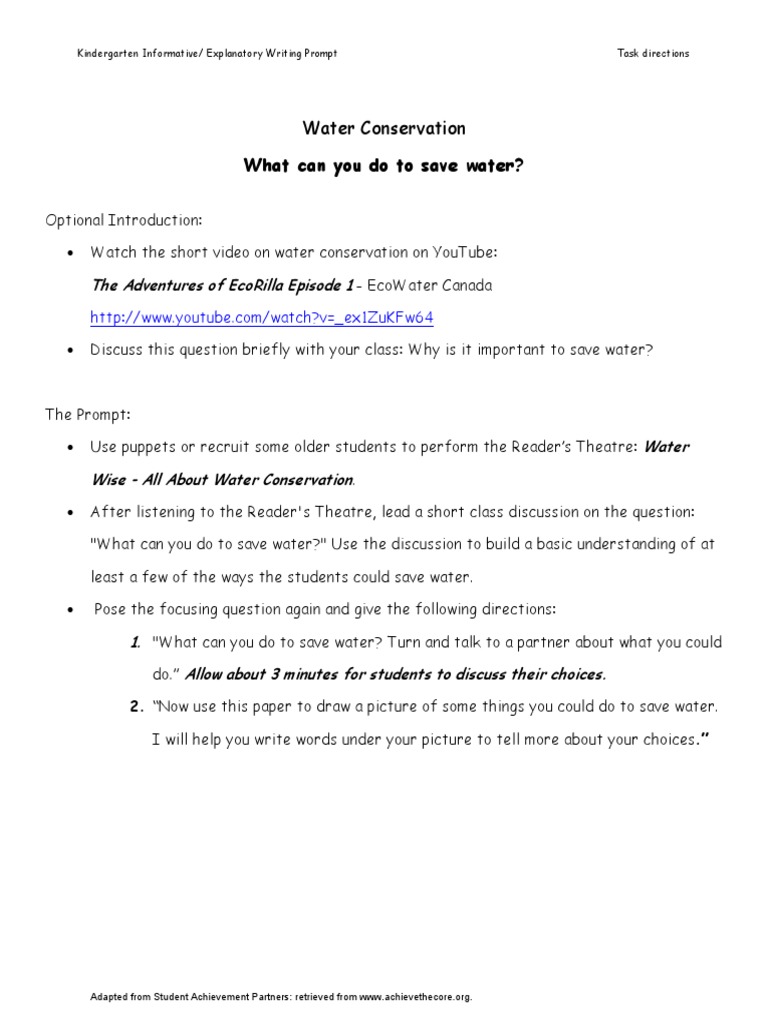Water Conservation | PDF | Water | Expert