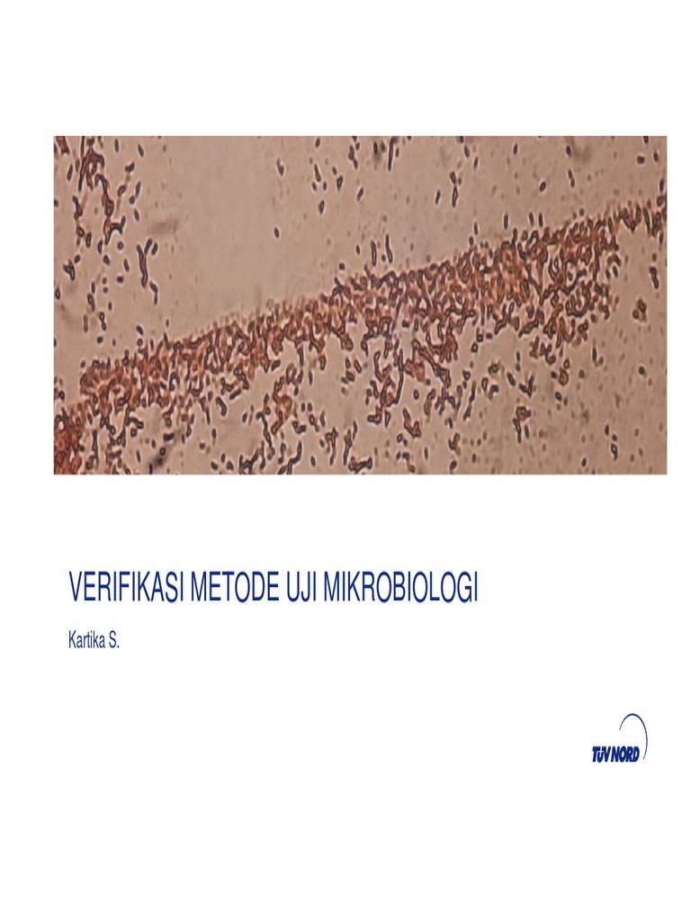 Method Verification For Microbiology | PDF
