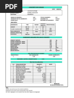 Concrete Mix Design Excel Sheet | PDF | Construction Aggregate | Concrete