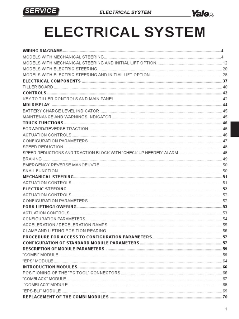 Electrical System | PDF | Brake | Elevator