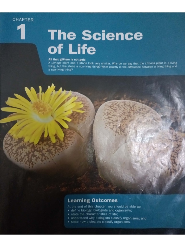 Chapter 1-The Science of Life | PDF