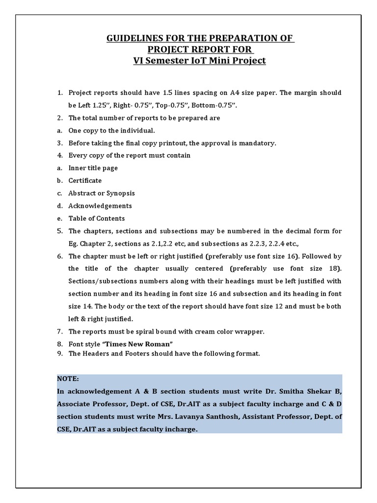 IoT - MiniProject Report Format | PDF | Mobile Phones | Embedded System