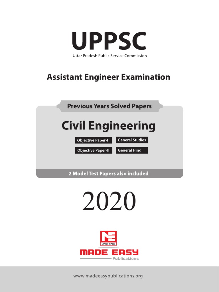 Previous Years Solved Paper | PDF