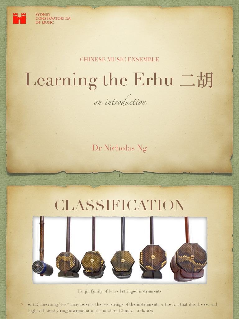 Understanding the Erhu Instrument | PDF | String Instruments | Music ...