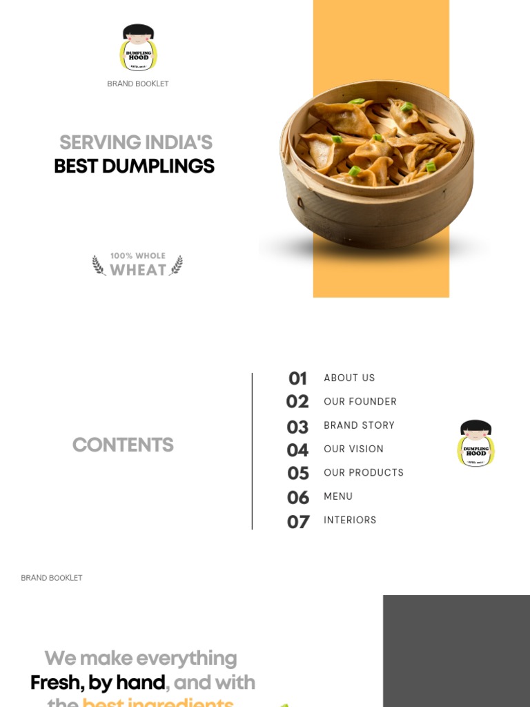 Dumpling Hood Brand Book | PDF