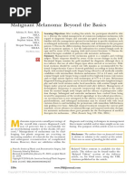 Skin Melanoma Excision - CAP Protocol | PDF | Melanoma | Metastasis