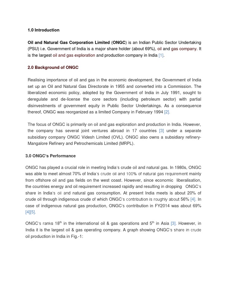 Assignment-ONGC India | PDF