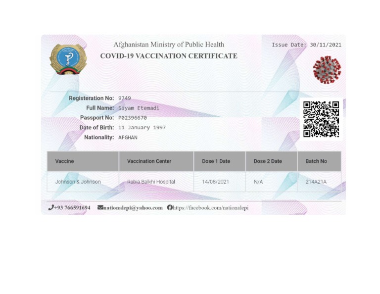 Covid-19 Vaccination Certificate - 2021-11-30T142737.216 | PDF