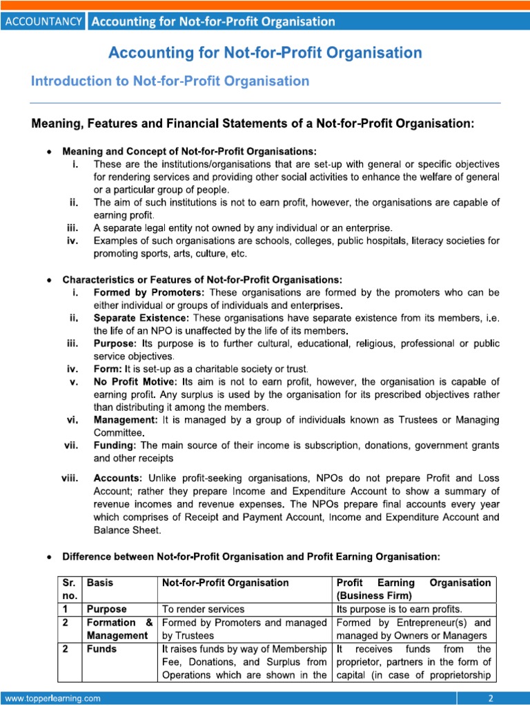 NPC Accounting | PDF