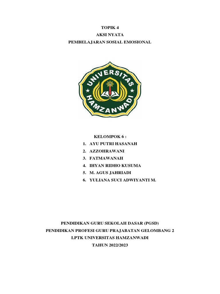 AKSI NYATA (Topik 4) .PSE | PDF