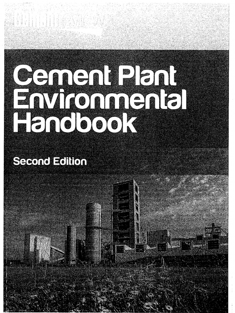 Cement Plant Environmental Handbook Compress | PDF