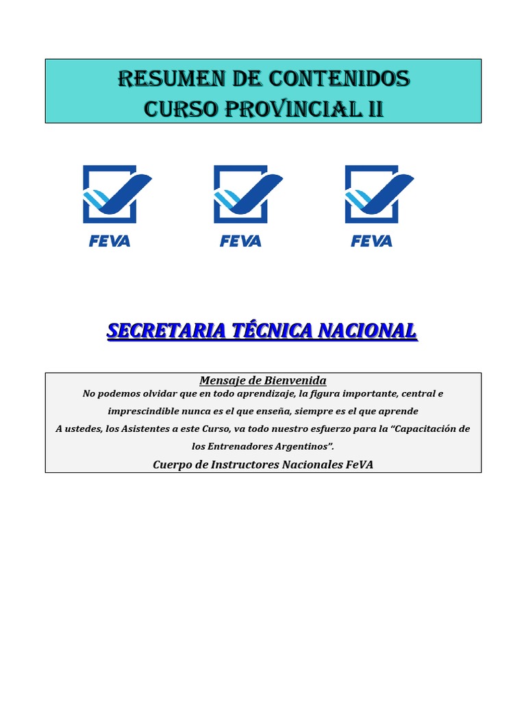 Resumen Contenidos Prov II de Voley | PDF | Vóleibol | Cinemática