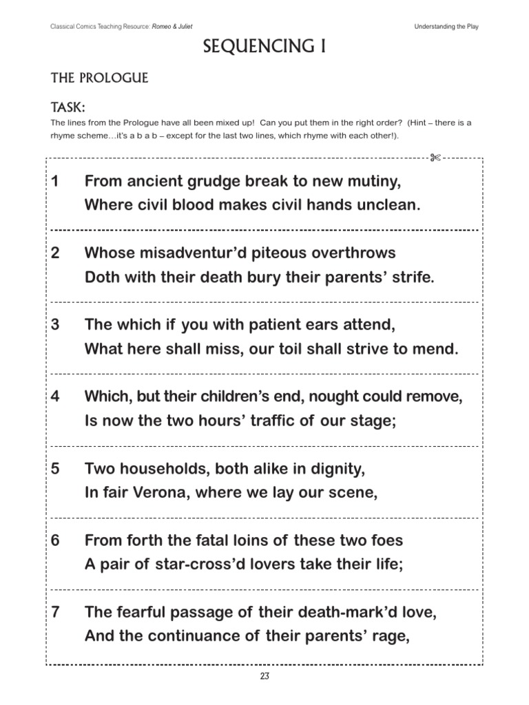 Unjumble Prologue | PDF