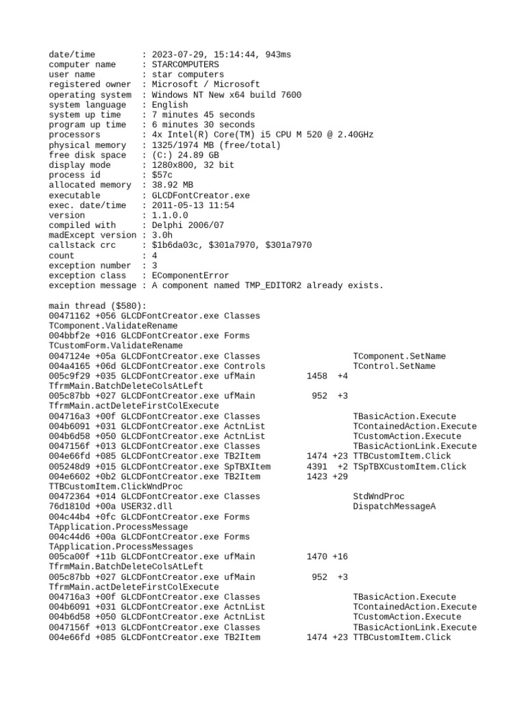 Bugreport | PDF | Device Driver | Ibm Pc Compatibles