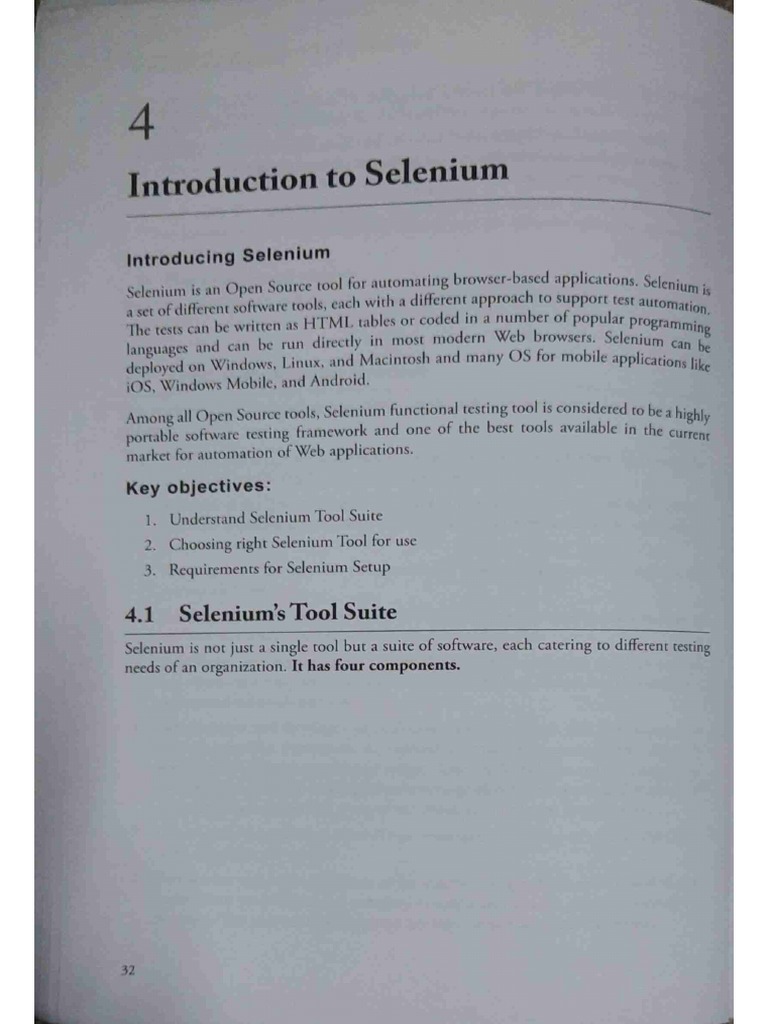 Unit 3 Selenium Software Testing Pdf