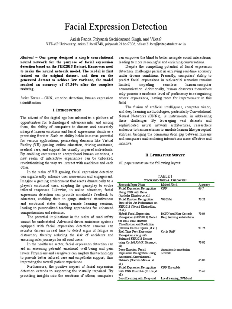 IEEE Format 1 | PDF | Cognition | Cognitive Science