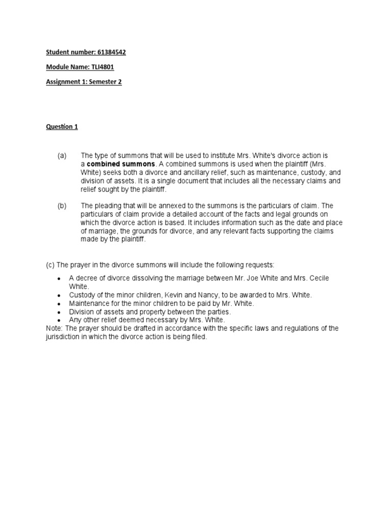 TLI4801 ASSIGNMENT 1 | PDF