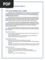 Factories Act, 1948 and Gujarat Factories Rules, 1963. | PDF | Labor ...