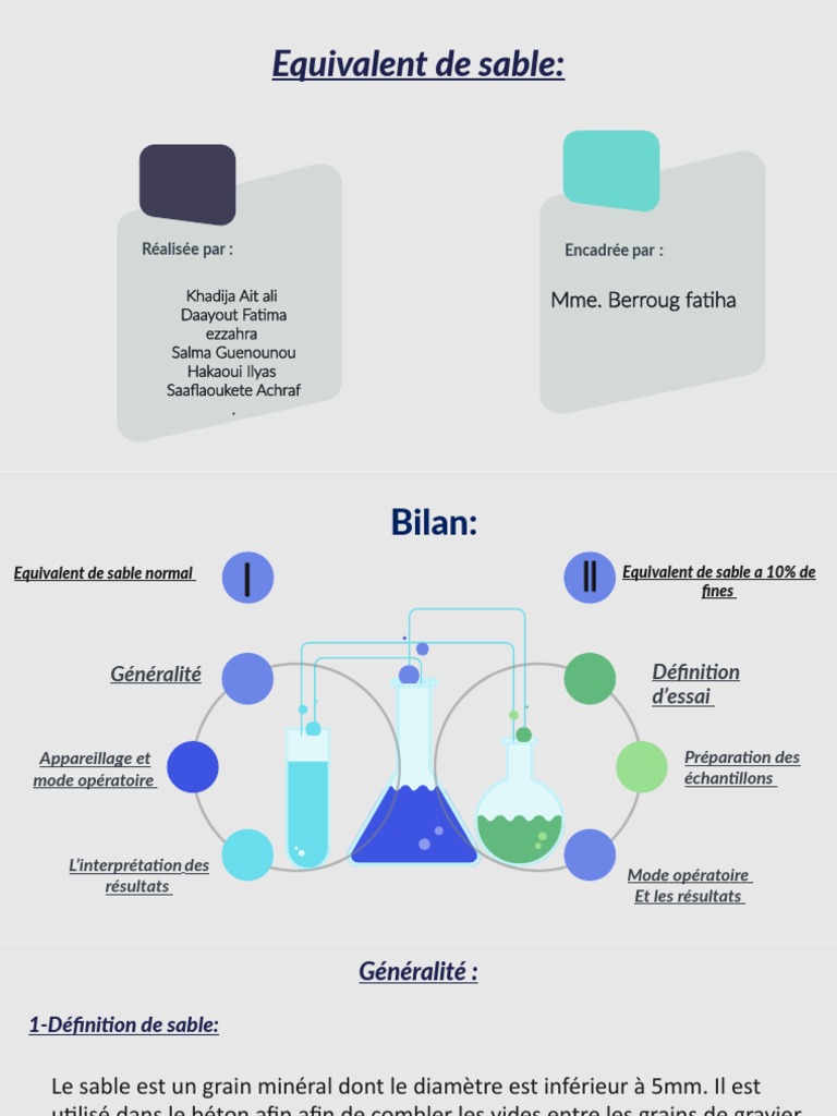 Equivalent de Sable | PDF | Matériaux naturels | Matériaux de construction