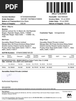 Restaurant Bill Format | PDF