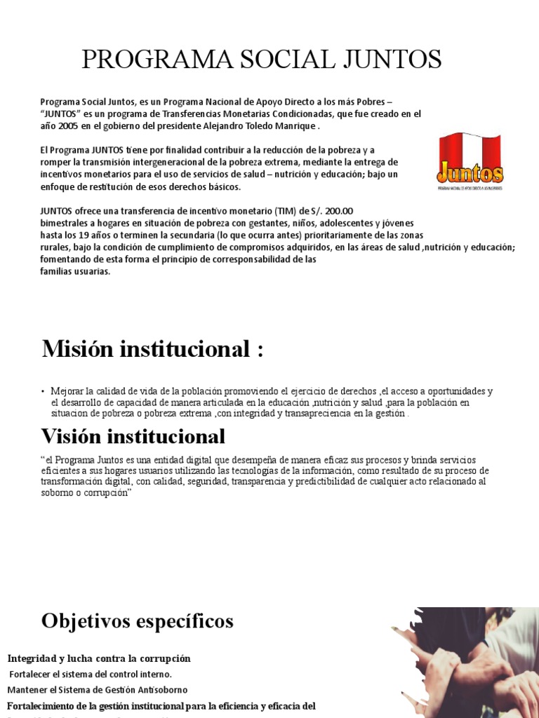 Programa Social Juntos | PDF | Pobreza | Pobreza e indigencia