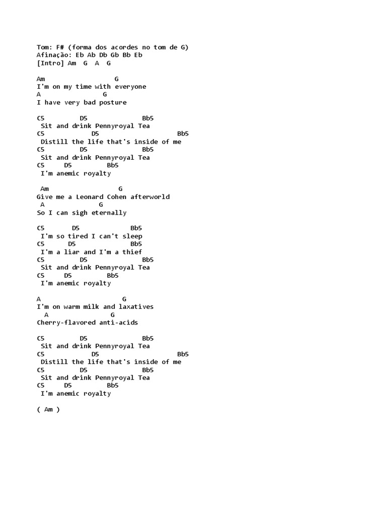 Pennyroyal Tea Pdf