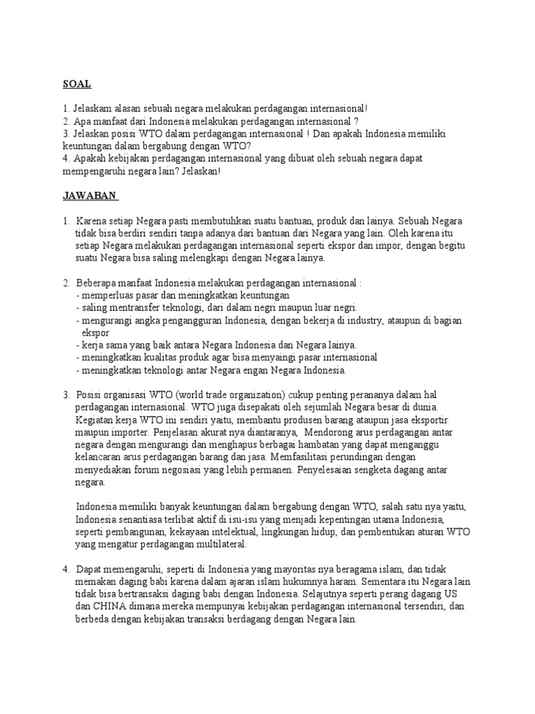 Soal Dan Jawaban Ppi | PDF