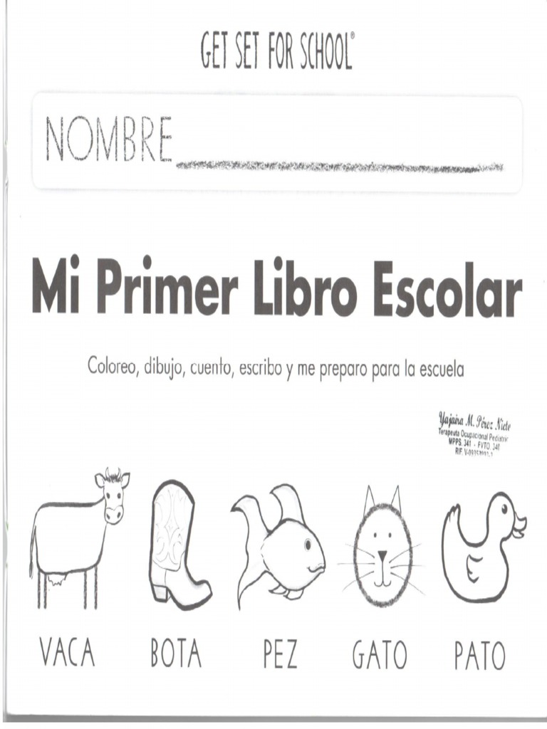 Mi Primer Libro Escolar | PDF