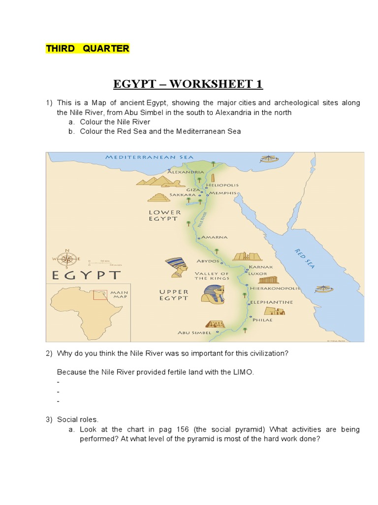 Social Studies Egypt | PDF | Ancient Egypt | Akhenaten