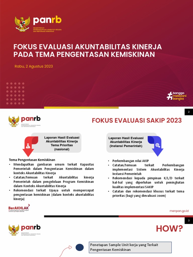 Materi SAKIP Kemiskinan | PDF