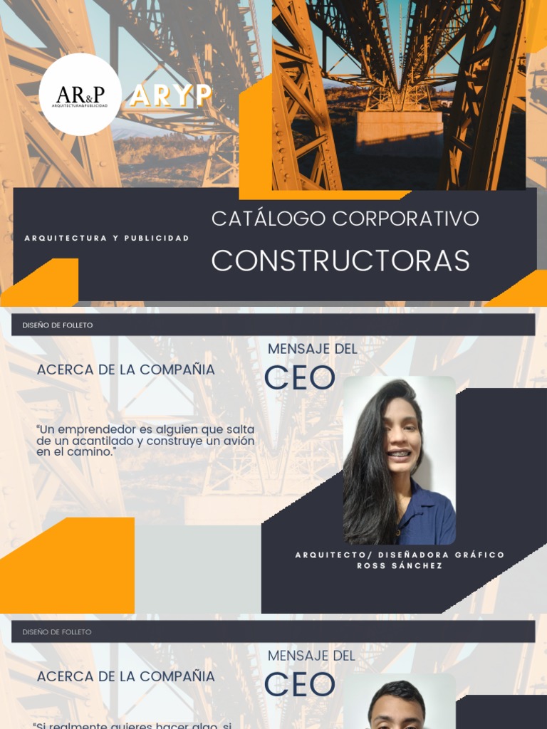 Catalogo de Servicios Aryp Constructoras | PDF | Diseño | Marketing