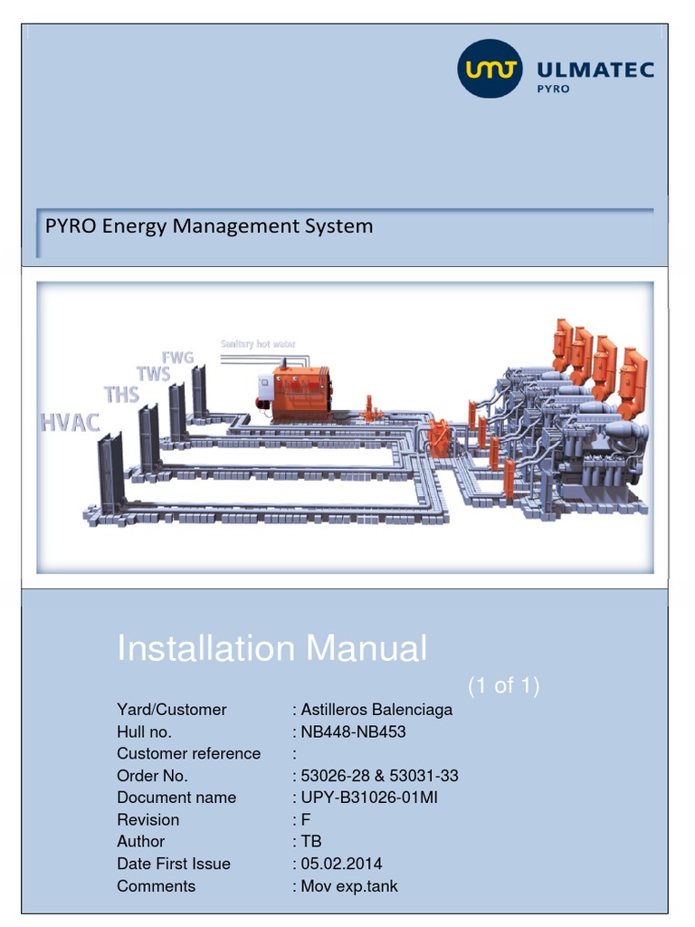 Pyro Energy System Install Guide | PDF | Pump | Valve