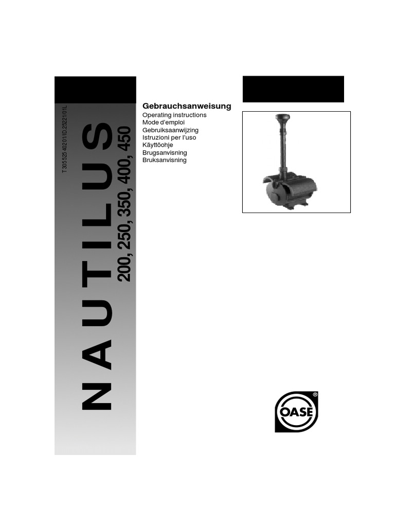 Nautilus 200 450 Nl | PDF