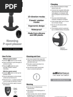 Plus One Vibrating Bullet Instructions | PDF