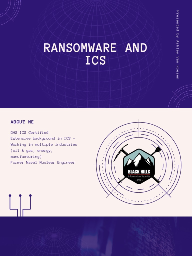 Ransomware Threats in ICS | PDF | Ransomware | Computer Network