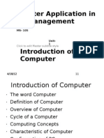 Computer Application in Management | PDF | Computer Data Storage ...
