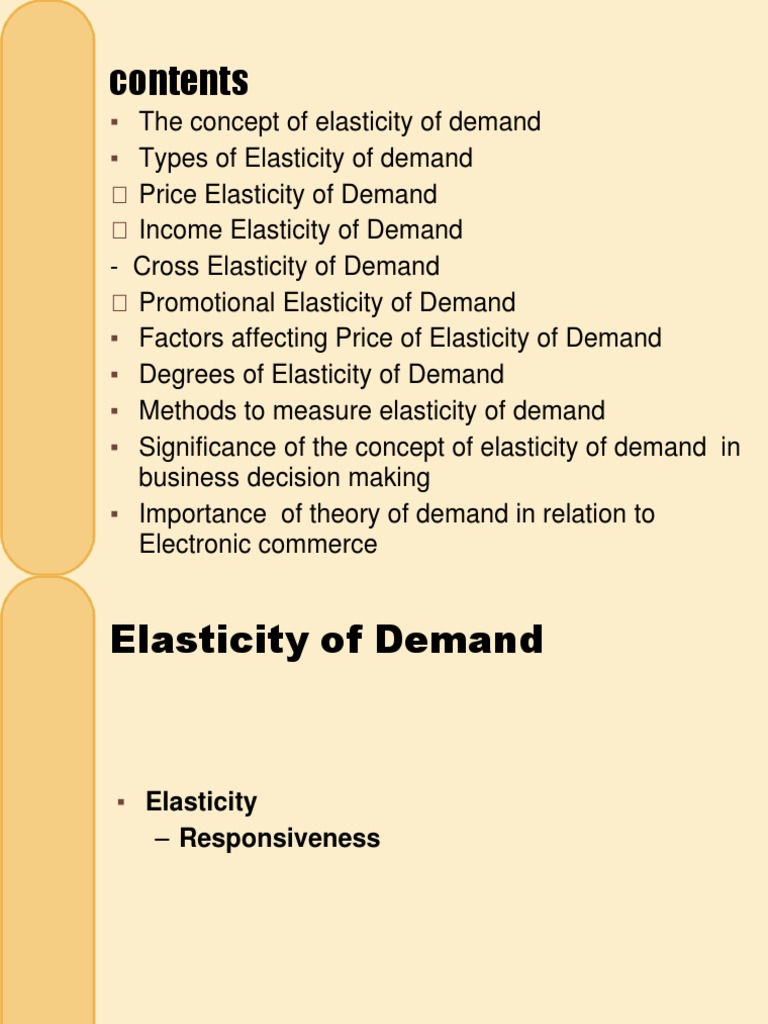 Elasticity of Demand and Supply | PDF | Demand | Price Elasticity Of Demand