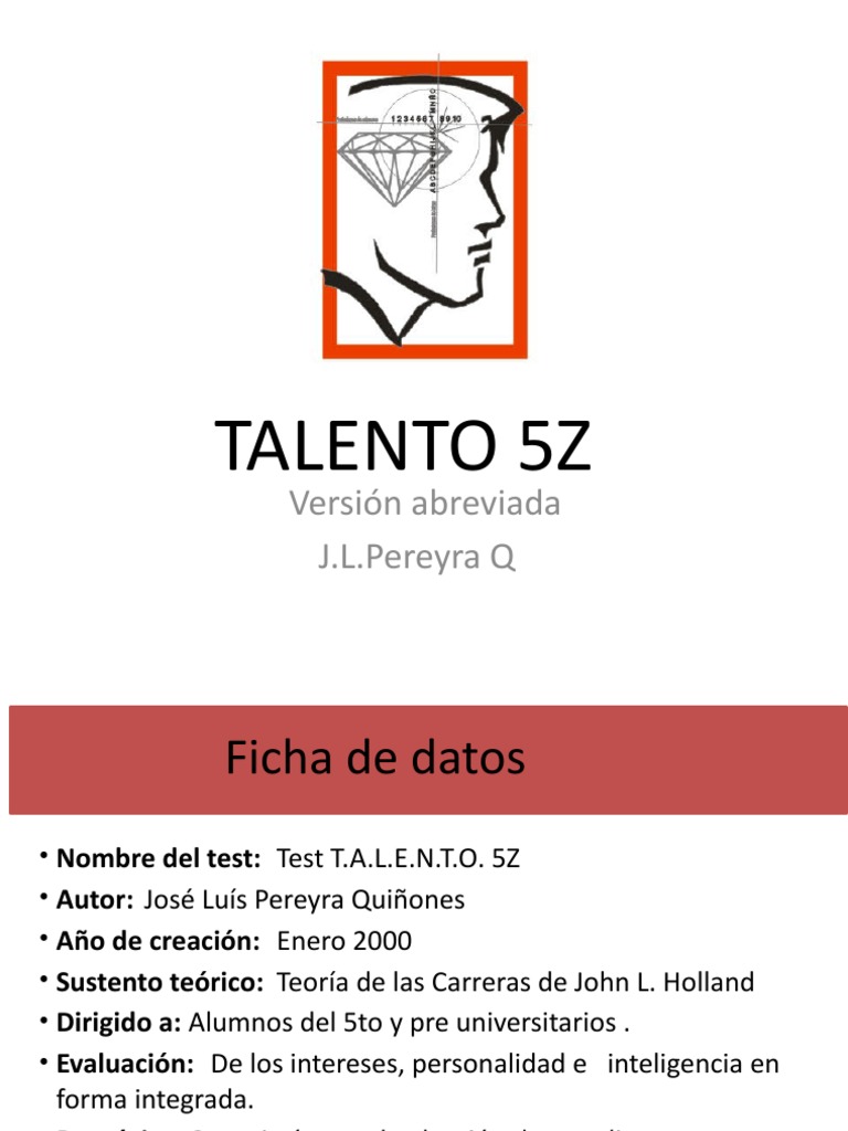 11 TALENTO 5Z Presentacion | PDF