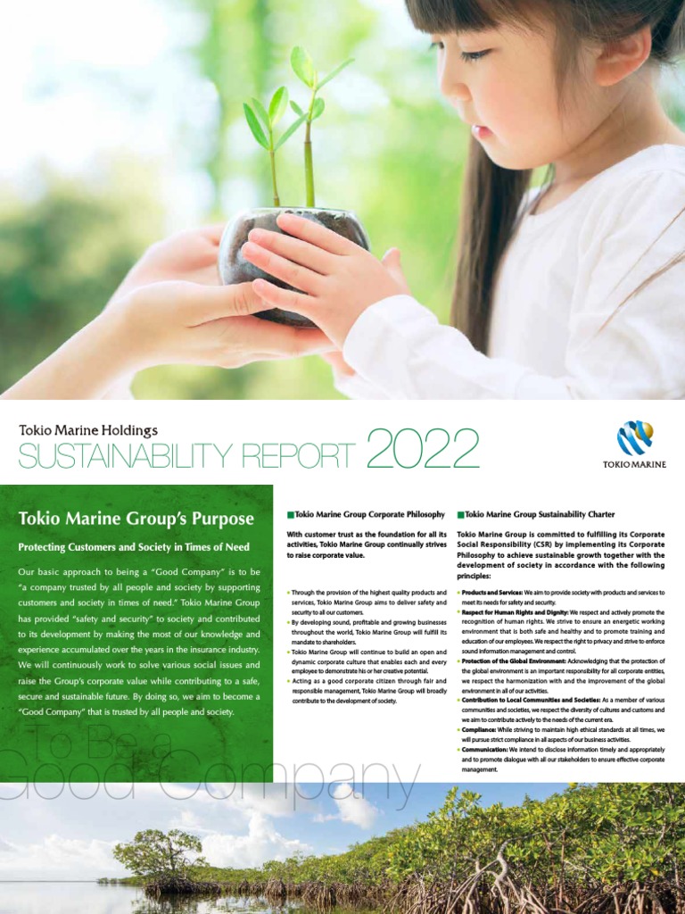 Sustainability Web 2022 | PDF | Sustainability | Insurance