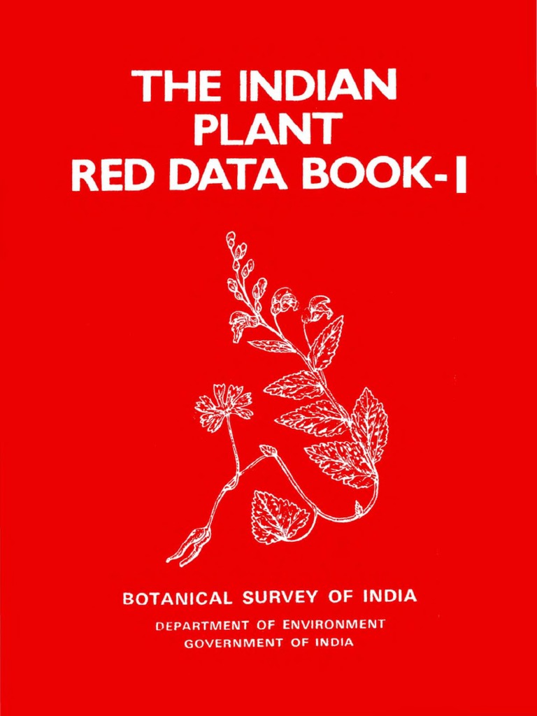 The Indian Plant Red Data Book-I | PDF
